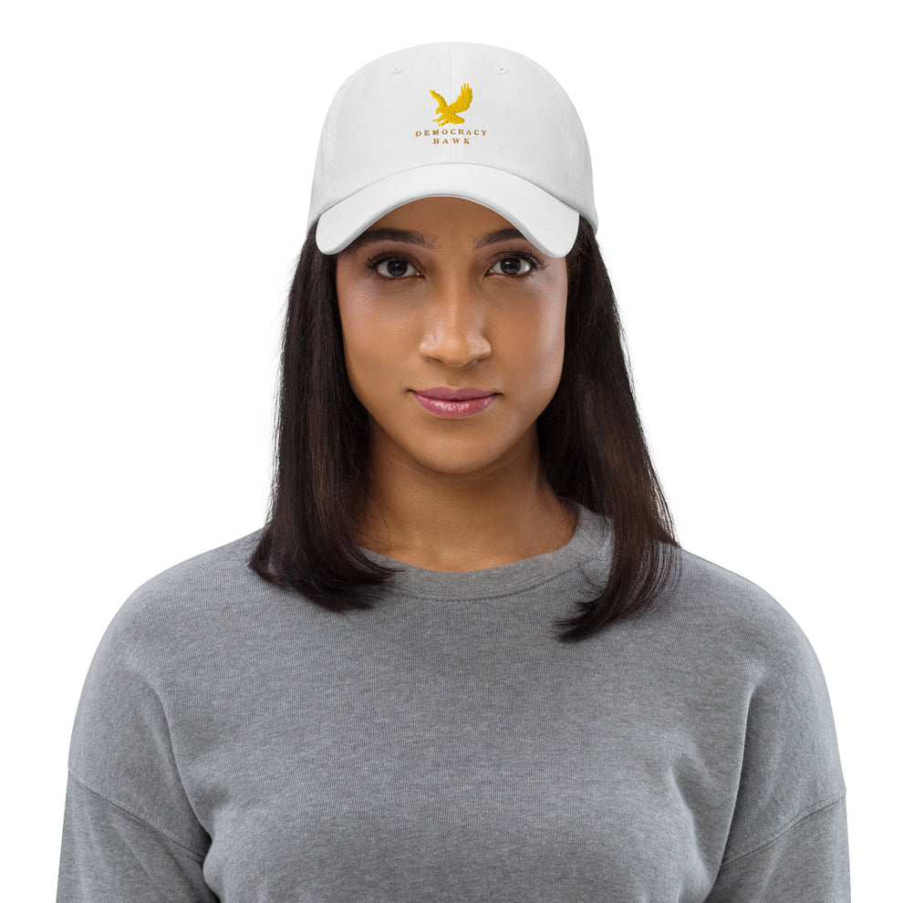Democracy Hawk Low Profile Embroidered Cap – Wear Them Out, LLC