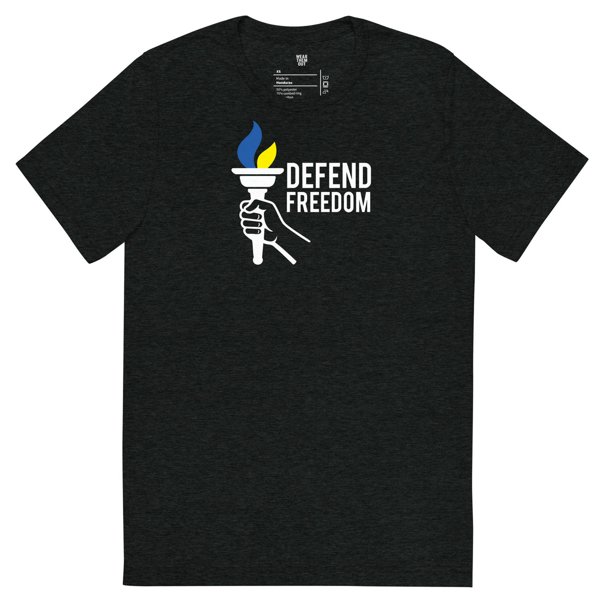 Flame of Democracy Unisex T-Shirt - Rich Tones – Wear Them Out, LLC
