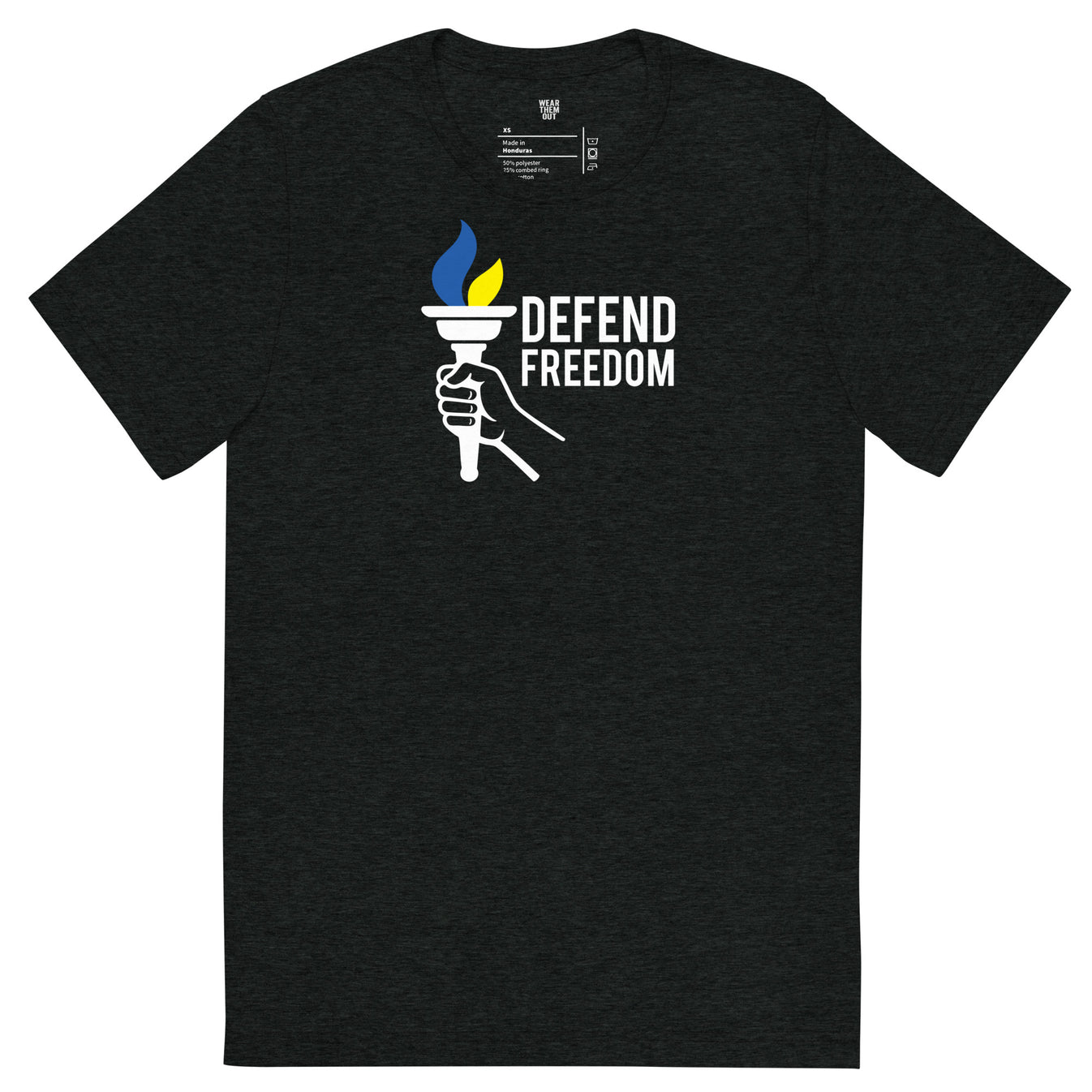 Flame of Democracy Unisex T-Shirt - Rich Tones – Wear Them Out, LLC